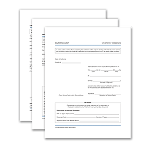 California Notary Supplies | NNA